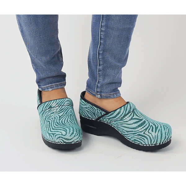 Burke Women's Clog - Mint - Second - Sanita Outlet